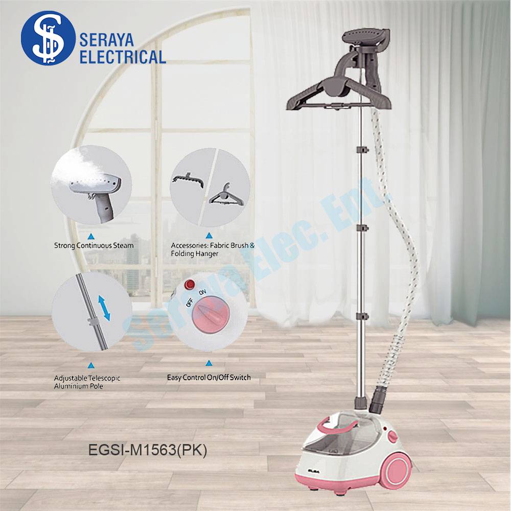 Elba 1.9L Garment Steam Iron EGSI-M1563(PK)