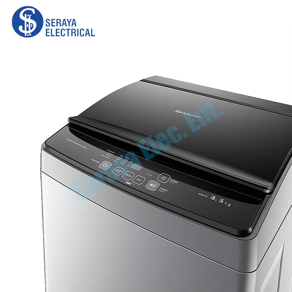 Sharp 9.5KG Fully Auto Washing Machine ES921X
