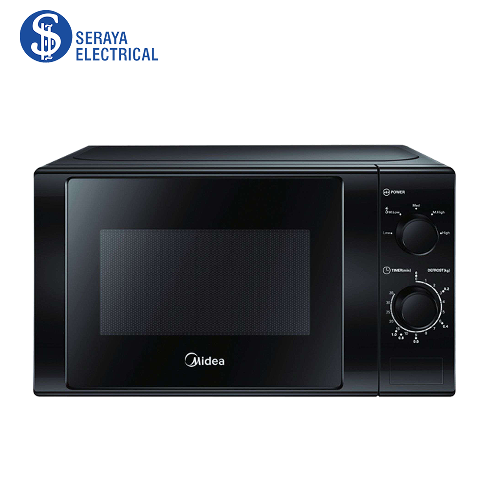 Midea 20L Dial Control Microwave Oven MM720CGE-BK