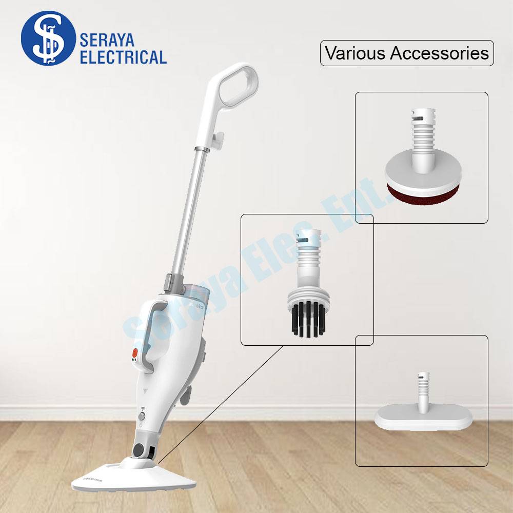 Midea 1400W Handheld Stick 2 in1 Steam Mop MVC-SC20B