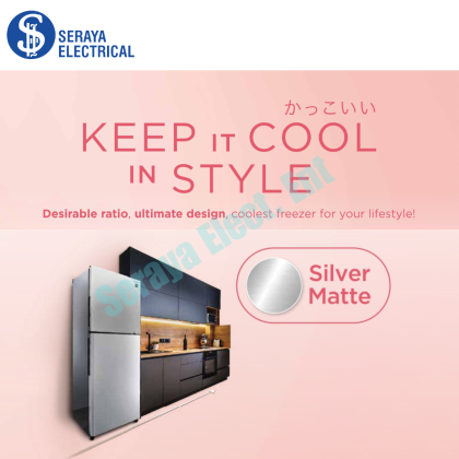 Sharp 280L Two Door Refrigerator (Inverter) SJ2822MSS