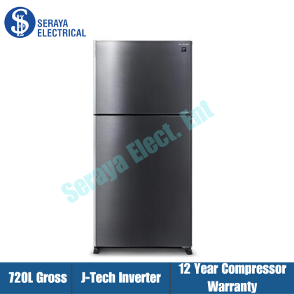 Sharp 720L Two Door Refrigerator SJP801MF (2 Color)