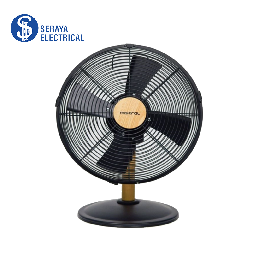 Mistral 12" Wooden Table Fan MTF1215M (ROY)