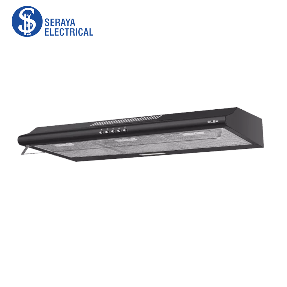 Elba 90cm Slim Cooker Hood ESH-M9098(BK)