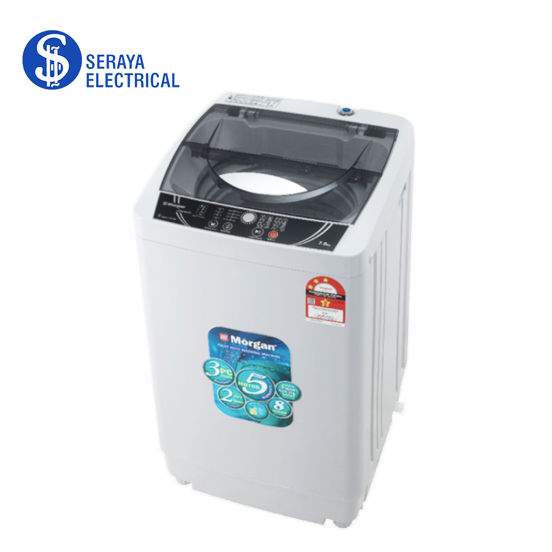 Morgan Fully Auto Washing Machine 7KG MWM-7 (Zircon Series)
